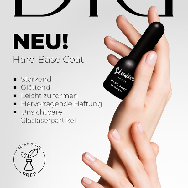 Hard Base Coat, hema & TPO frei, Studios Didier, 8ml– Didier Lab Germany